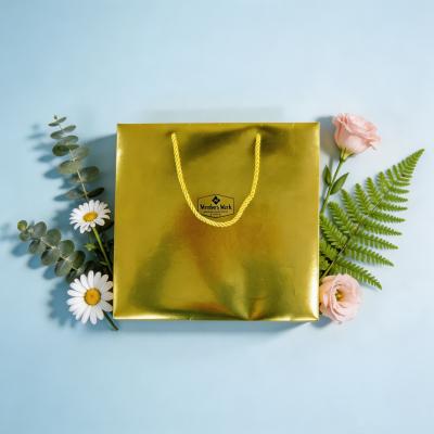 China Heavy Duty Paper Shopping Bag Thickened Double Layer Reinforced Handle for Clothing Store, Garment, Apparel for sale