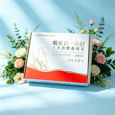 China Compact Corrugated Box Outer Sustainable Eco Custom for Yogurt, Headset, Garment for sale