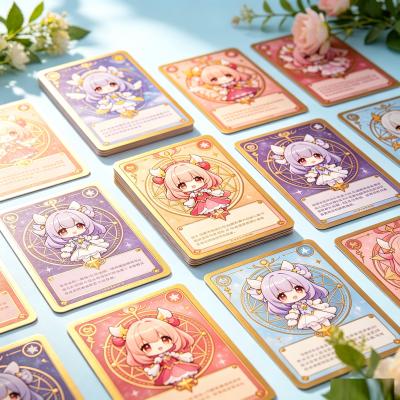 China Water Resistant Laminated Paper Card Anti Scratch Board Game Playing for Party, Quiz, Board Game for sale