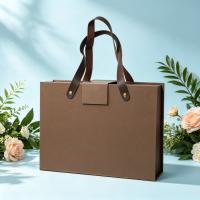 China Premium Foldable Rigid Shopping Bag Reusable Magnetic Closure Paper for Luxury Brand, Fashion, Garment for sale