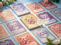 China Housewarming Greeting Cards Illustrated Home Design Custom Printed New Home Cards for sale