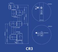 China Collaborative robot use in Stacking system easy to programme with 3kg payload for sale
