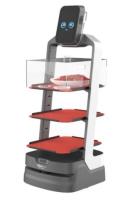 China BBQ DC 48V Restaurant Service Robot That Deliver Food 4G Bluetooth for sale