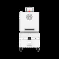 China Mobile Robotic Disinfectant Spray Sanitation H2o2 AGV for sale