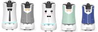 China Carpet Marble Autonomous And Mobile Robotics Ceramic Robot Food Delivery postmates robot for sale