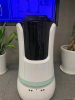 China Carpet Marble Autonomous And Mobile Robotics Ceramic Robot Food Delivery postmates robot for sale
