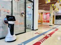 China Hotel Welcome Mobile Service Robot Company Reception Remotely Controlled Robot for sale