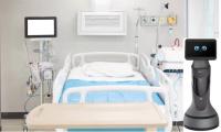 China Hospital ICU Ward Smart Service Robot Aseptic Visitation Video Voice Control Robot for sale