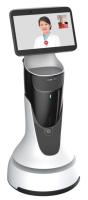 China Hospital ICU Ward Smart Service Robot Aseptic Visitation Video Voice Control Robot for sale