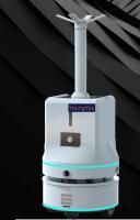 China Hydrogen Peroxide Disinfectant Spray Robot Metro Railway Automatic Workshop for sale