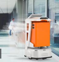 China Room Service Pesticide Spraying Robot Fertilizer Lobby Disinfection for sale