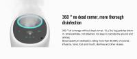 China Hypochlorous acid disinfection automatic charging robot in hotel conference hall for sale