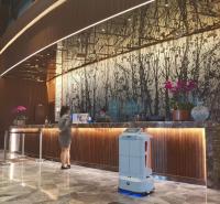 China Hypochlorous Acid Smart Service Robot WIFI 4G 10.1 In Screen Remotely Controlled Robot for sale