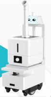 China Mall V-SLAM Disinfectant Spray Robot Hydrogen Peroxide Intelligent Sterilization Robot for sale