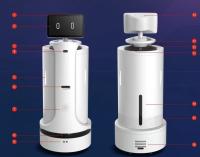 China Ultraviolet and spray disinfection robot safe used in public places OEM for sale