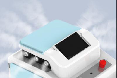 China Silent automatic charging vaporization hydrogen peroxide disinfection robot for sale