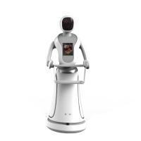 China DC 24V 50W Restaurant Service Robot Hotpot Automated Delivery Robots for sale