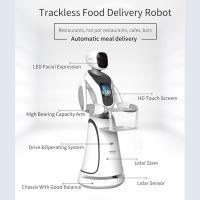 China Intelligent Avoidance Robot Delivery Food DC24V 5A Remotely Controlled Robot Sushi for sale