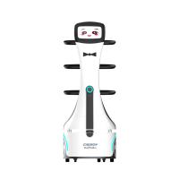 China Food Cart Autonomous And Mobile Robotics Food Delivery 1280 X 800 Screen for sale