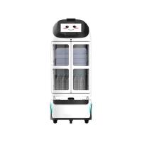 China Hotel White Robot Vending Machine 60kg Net Autonomous Mobility Robot for sale