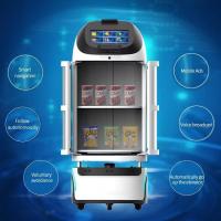 China Navigation Resturant Meal Hotel Delivery Robot White Black Remotely Controlled Robot for sale