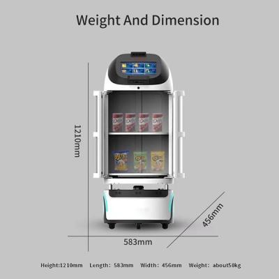 China Black Robot Cotton Candy Vending Machine Avoidance Autonomous And Mobile Robotics for sale
