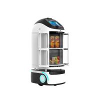 China Humanoid AI Remote Control Robot Delivery Food Gym Library Room for sale
