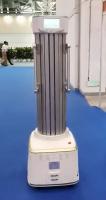 China Laser Navigation Robot Uv Cleaner Sterilizer 48V 90ah Self-Driving Germicidal for sale