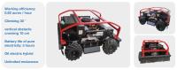 China Lithium Ion Mowing Robot Automower 0.82 Acres Remote Control Grass Cutter for sale
