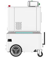 China AGV Disinfectant Spray Robot 5m H2o2 Dry Fog Machine Disinfectant for sale