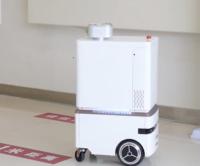 China Metro Disinfectant Spray Robot Dry Mist Mobile Intelligent Sterilisation Robot for sale