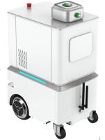 China Metro Disinfectant Spray Robot Dry Mist Mobile Intelligent Sterilisation Robot for sale