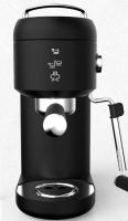China Black Capsule Coffee Machine 20 Bar Pods Pump Espresso And Drip Coffee Maker for sale