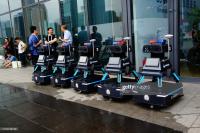 China Autonomous Security Patrol Robot 48v 8h Mobile Surveillance for sale