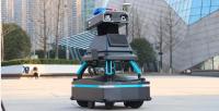 China Police Security Patrol Robot Vedio Broadcast Outdoor Face Detection Robot for sale
