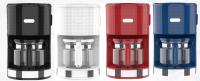 China 1000W Italian Automatic Coffee Machine 1.2L Pyrex 12 Cups Drip Coffee Maker for sale