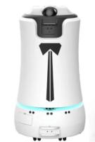 China Map Construction Hotel Delivery Robot Room Service Phone 10.5in Screen for sale