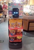 China WIFI 4G Restaurant Service Robot Delivery Transport Mobile DC 48V 220V for sale