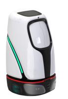 China Contactless Smart Service Robot 50kg Load Hotel Autonomous Delivery Robot for sale