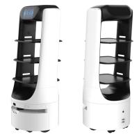China Android 5.1 Delivery Food Robot Delivery Infrared Docking 500mm/High for sale