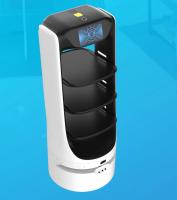 China AGV Autonomous Mobile Robot Navigation 4G Autonomous Food dishes Delivery robot for sale