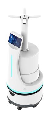 China IPS Screen 13L Disinfectant Spray Robot Metro Hospital Uv Light Sanitizer Robot for sale