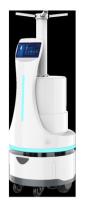 China IPS Screen 13L Disinfectant Spray Robot Metro Hospital Uv Light Sanitizer Robot for sale