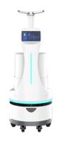 China Battery Autonomous Uvc Mobile Robots Disinfecting Hospital Rooms 1024X600 Screen for sale