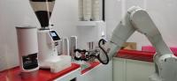 China Workstation Automatically Milk Tea Making Robot Coffee Vending Machine for sale