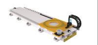 China Industrial 1500mm/M2 Heavy Duty Robot Tracks One Axis Automation Guide High Rail Gear for sale