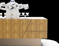 China RJ45 HDMI Interface Robot Coffee Machine Artisanal Cafe Latte Robot At the Winter Olympics for sale