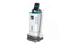 China Hydrogen Peroxide Disinfectant Spray Robot Automatic Movement For Mall for sale