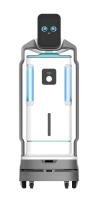 China Hydrogen Peroxide Disinfectant Spray Robot Automatic Movement For Mall for sale