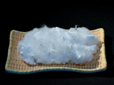 China Virgin CDP Cationic Polyester Fiber Low Melt Bi-Component 1.4D 38mm for sale
